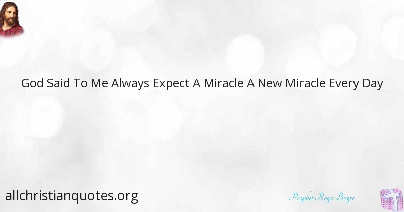 Prophet Roger Bugre Quote about: #Jesus Christ, #Positive, #Overcome, # ...