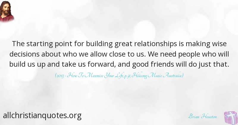 Brian Houston Quote about: #Decisions, #Great, #People, # ...
