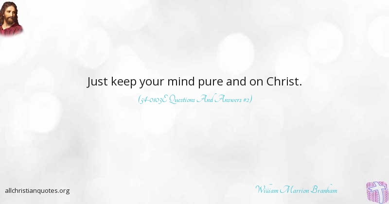 Christian Purity Quotes
