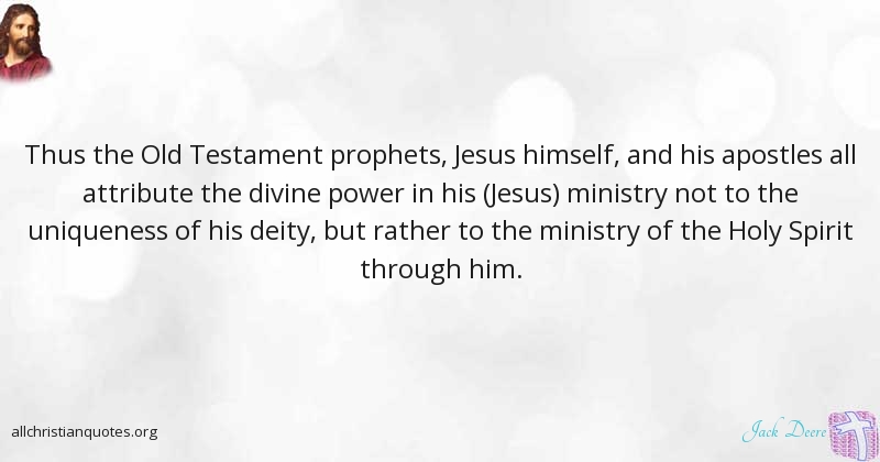 Jack Deere Quotes Surprised By The Power Of The Spirit Summary PDF